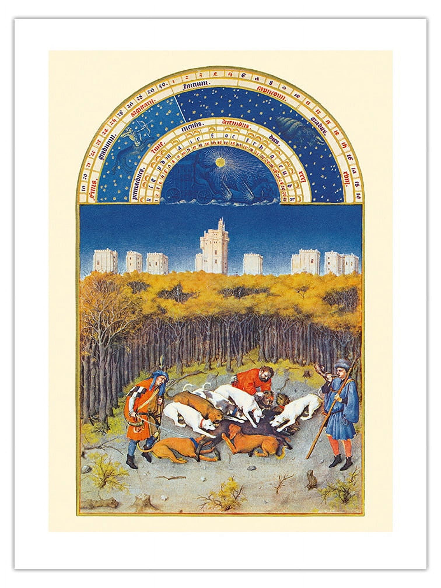 The Very Rich Hours Duke of Berry (Très Riches Heures) - December ...