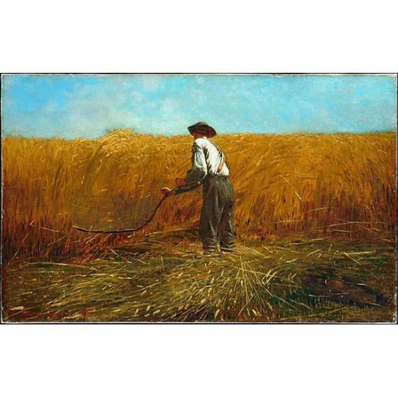 The Veteran in a New Field Poster Print by Winslow Homer (American ...