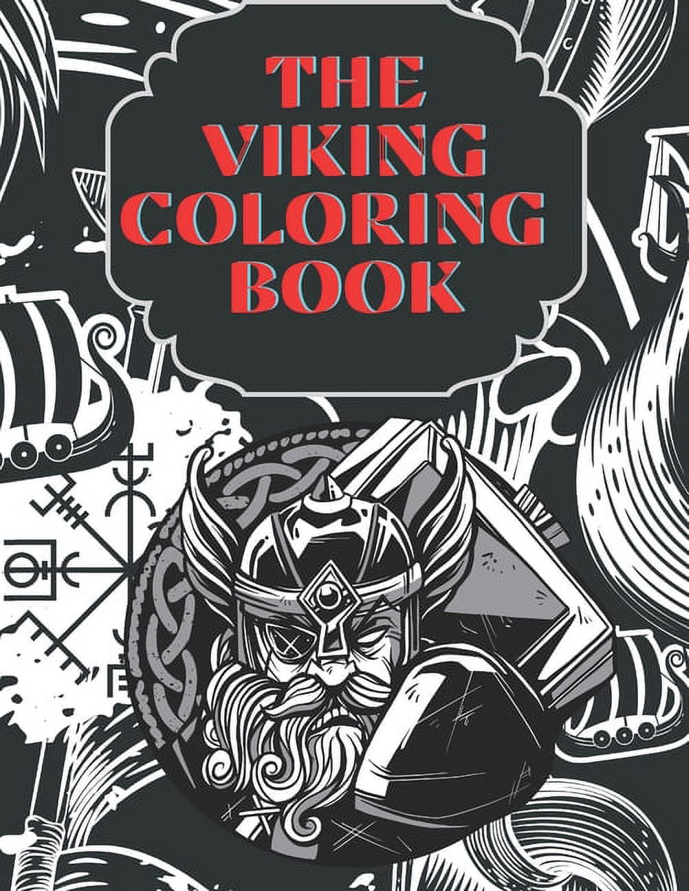 The Viking Coloring Book : Viking and Norse Coloring Pages for true ...