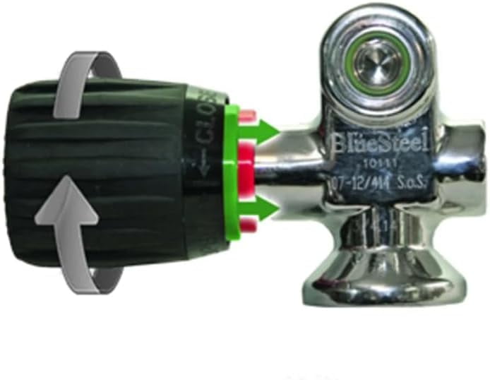 The Vindicator Visual Safety Tank Valve Air On/Off Color Indicator for ...