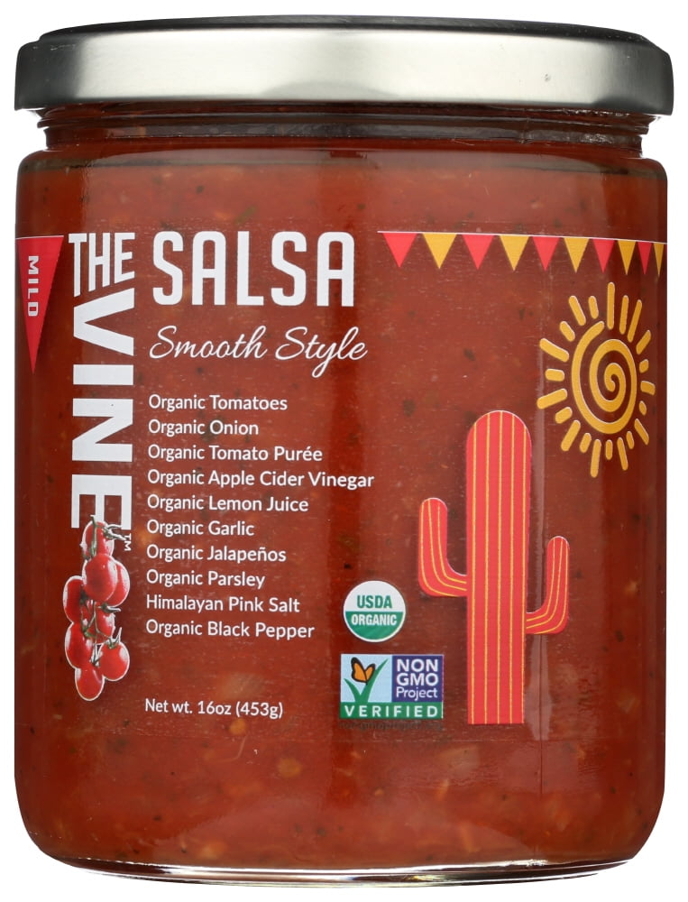 The Vine Salsa Mild Smooth Style, 16 oz - Walmart.com