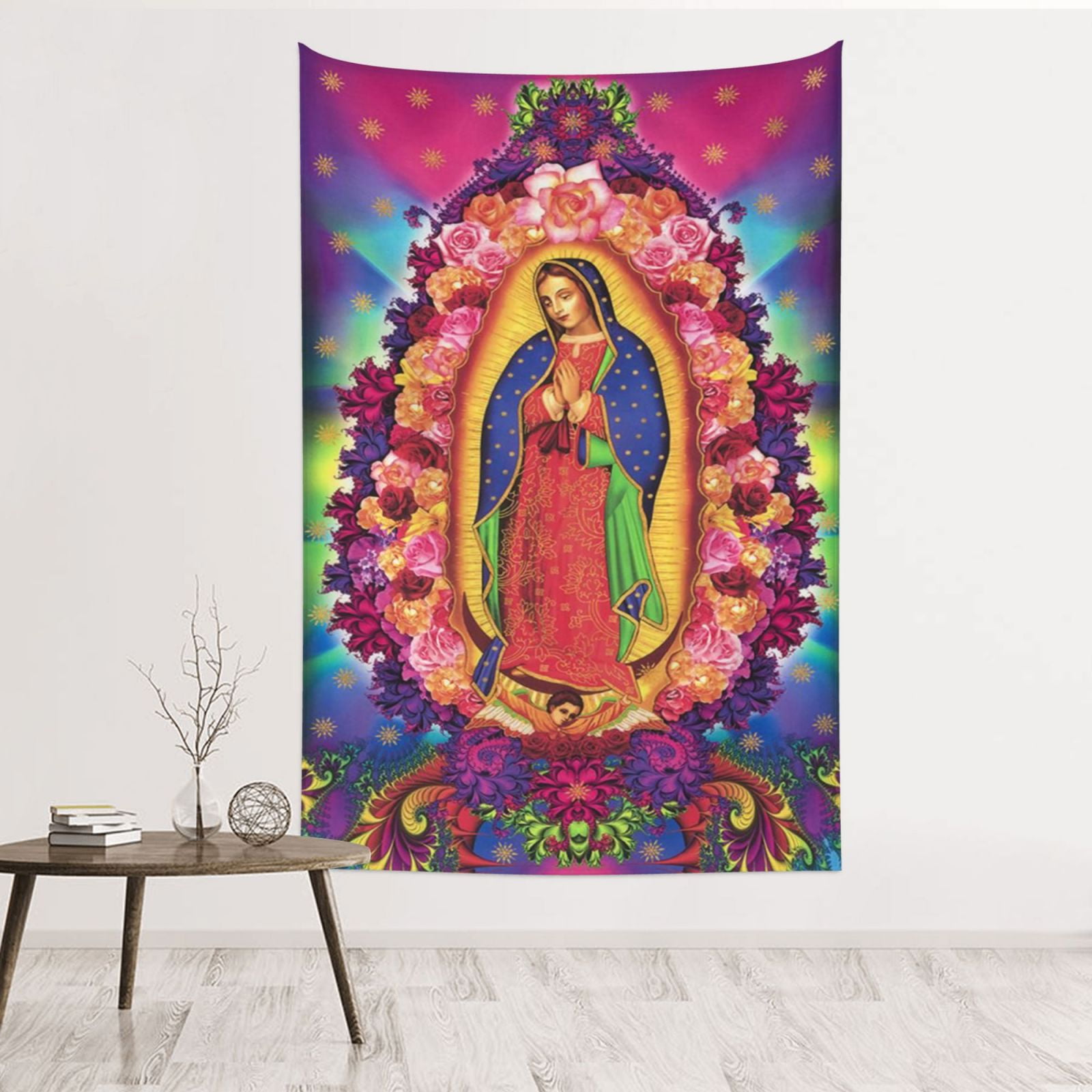 The Virgin Mary Tapestry Room Decor Pictures Artwork Decorations , Also ...