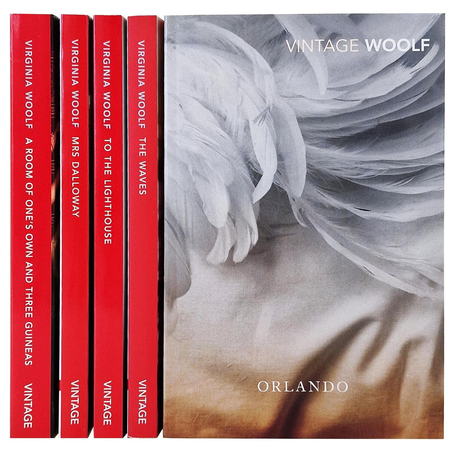 The Virginia Woolf Collection 5 Books Set (The Waves, To the Lighthouse ...