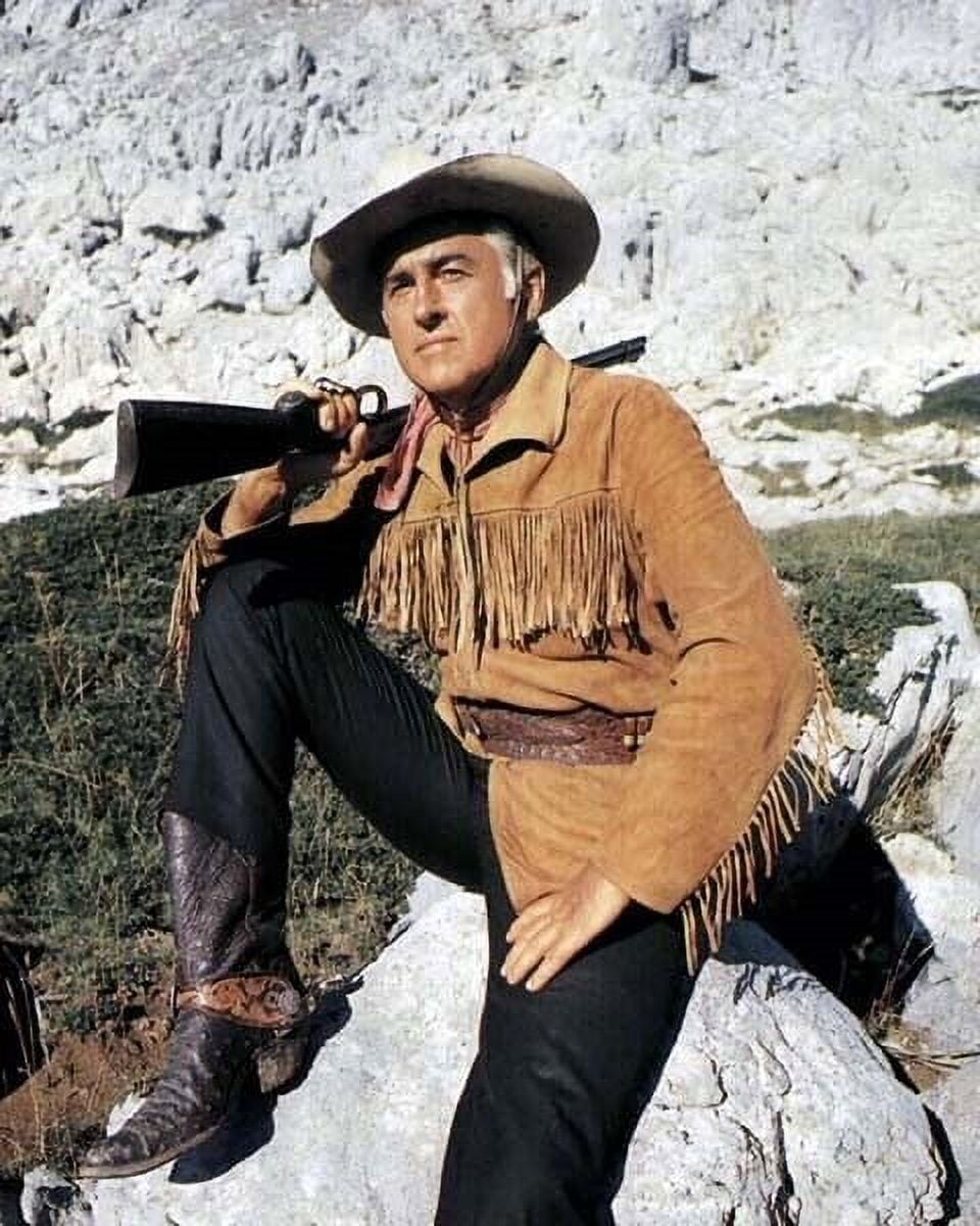 The Virginian The Men From Shiloh Stewart Granger as Col McKenzie 8x10 ...