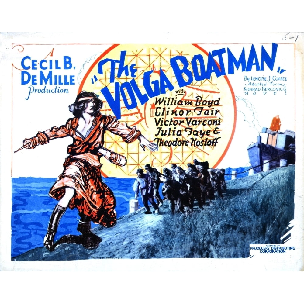 The Volga Boatman Movie Poster Masterprint (28 x 22) - Walmart.com