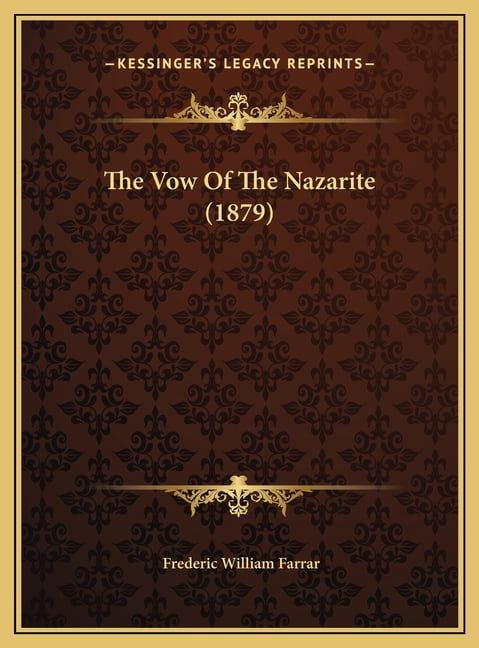 The Vow Of The Nazarite (1879) (Hardcover) - Walmart.com