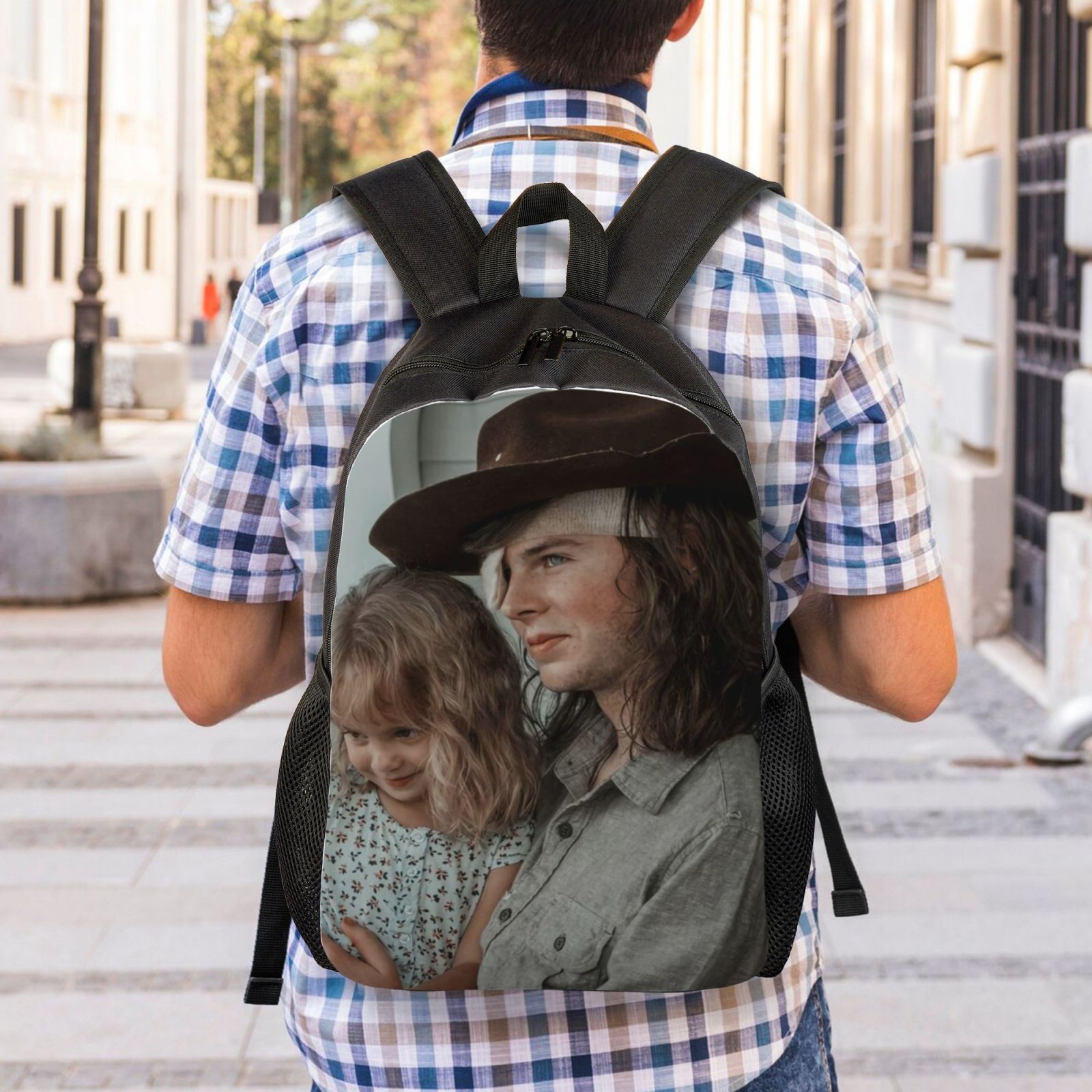 The Walking Dead Anime Backpack Travel Bag 3d Printing Casual Daypack ...