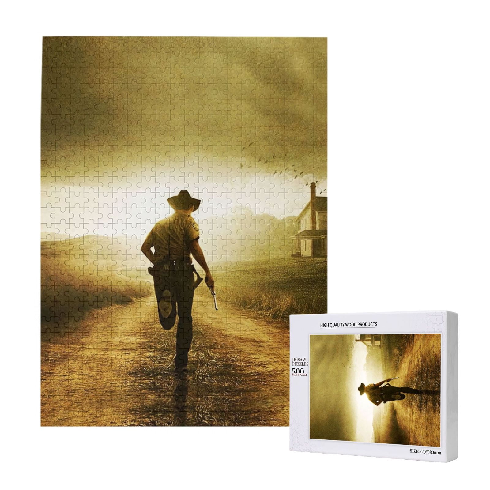 The Walking Dead Anime Puzzles Boys Girls Teens 300/500/1000 Piece ...