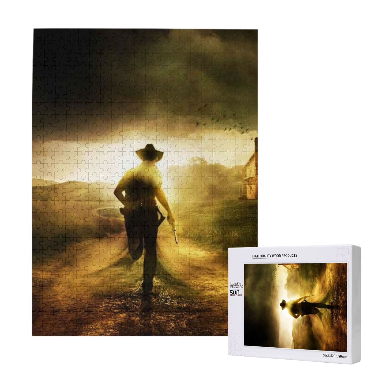 The Walking Dead Anime Puzzles Boys Girls Teens 300/500/1000 Piece ...