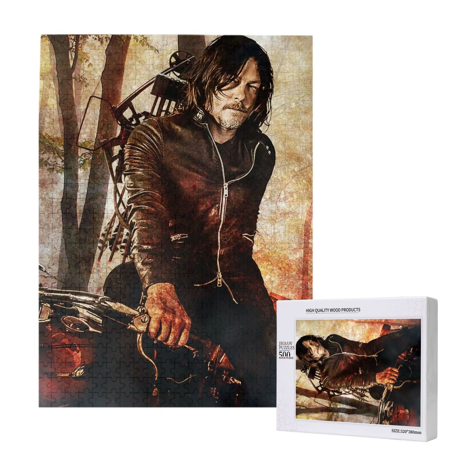 The Walking Dead Anime Puzzles Boys Girls Teens 300/500/1000 Piece ...