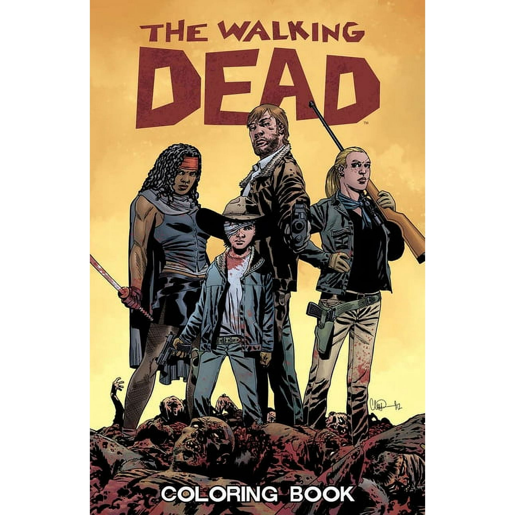 Walking Dead Show Coloring Pages