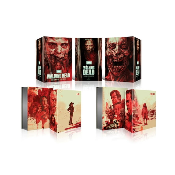 The Walking Dead Complete Collection (Season 1-11) Blu-ray + Digital Copy Series- 54 discs with ...