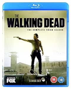 The Walking Dead (Complete Season 3) - 5-Disc Box Set [ Blu-Ray, Reg.A/B/C Import - United ...