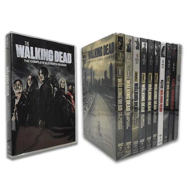 The Walking Dead Complete Series Seasons 1-11 (DVD) - Walmart.com