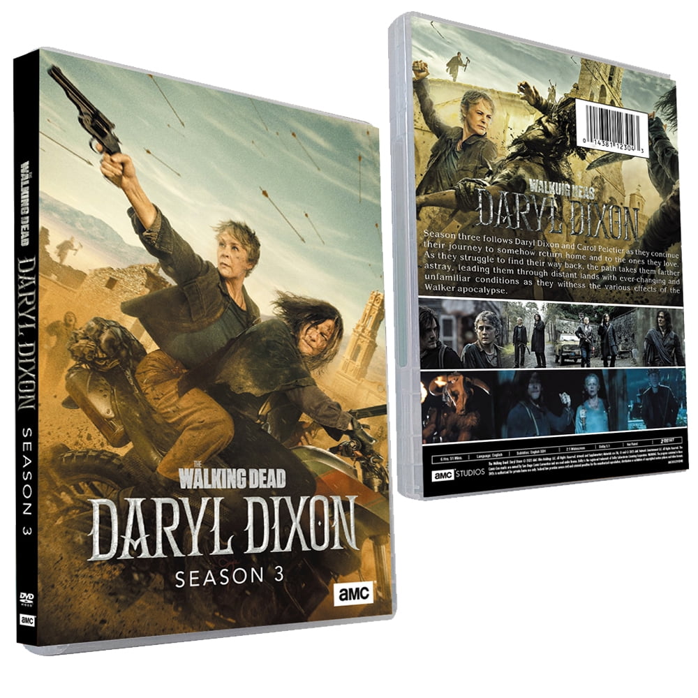 The Walking Dead Daryl Dixon Complete Season 3 ( DVD SET ) Brand New ...
