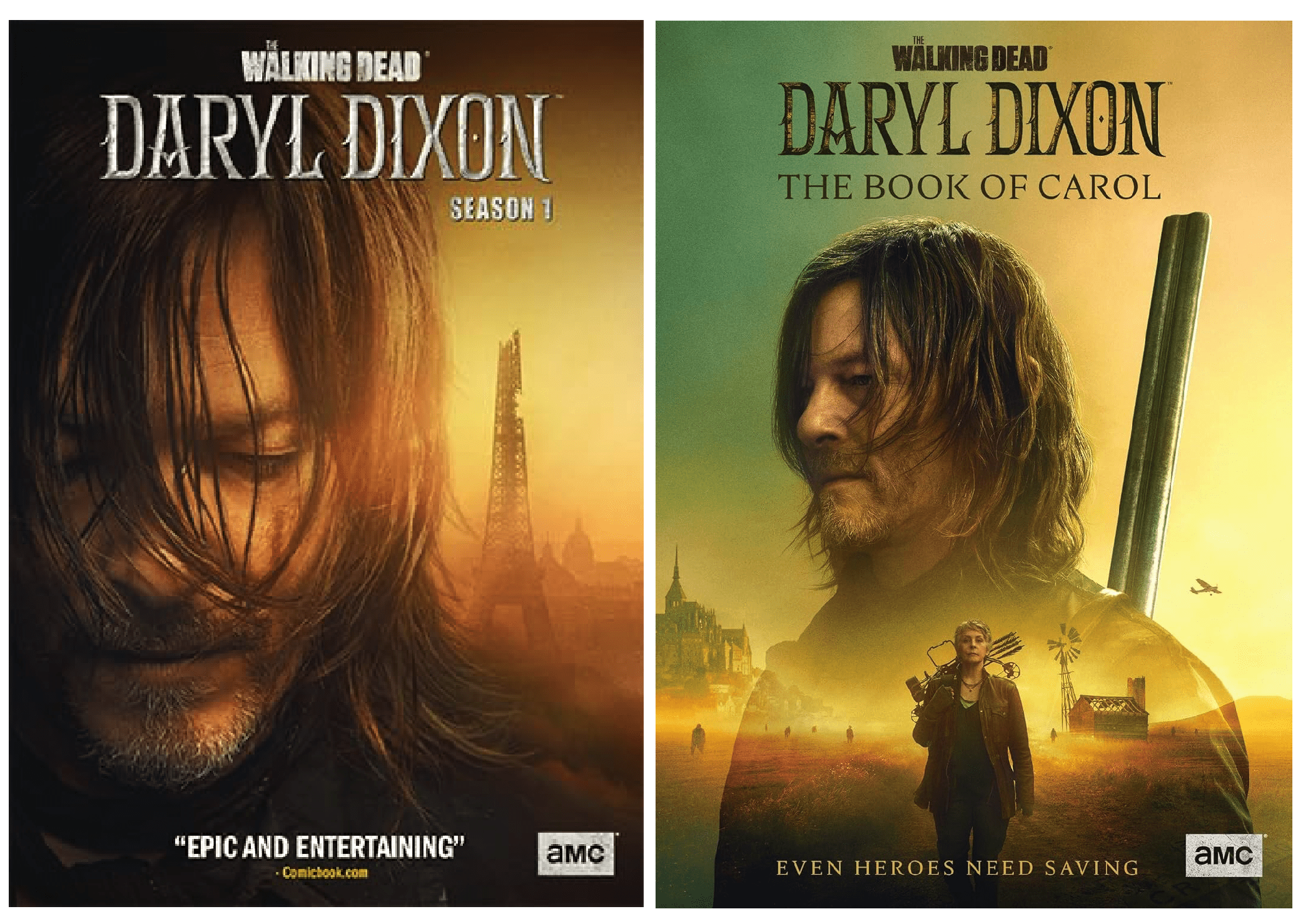The Walking Dead Daryl Dixon Complete Series Seasons 1-3 (DVD ...