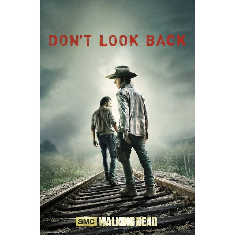 The Walking Dead Season 4 Poster Dont Look Back