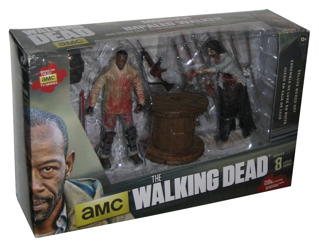 The Walking Dead Morgan & Impaled Walker Spiked Trap McFarlane Toys ...