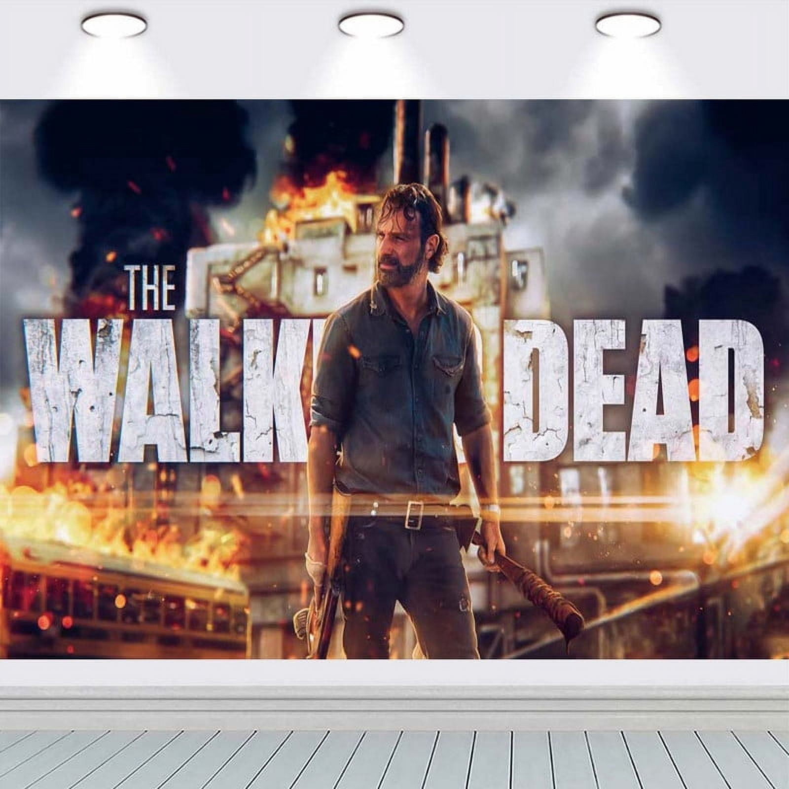 The Walking Dead Party Supplies Backdrop Banner Poster Birthday ...
