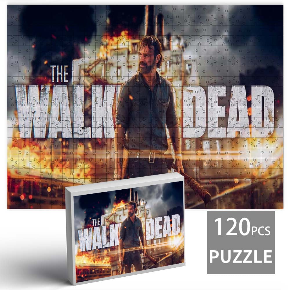 The Walking Dead Puzzles for Adults 120 Pieces Jigsaw Challenging Game ...