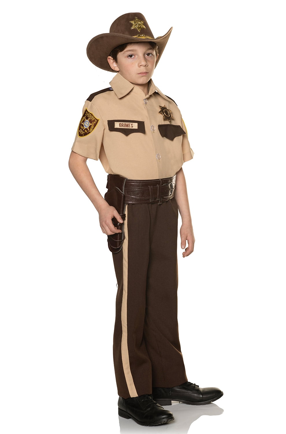 The Walking Dead Rick Grimes Sheriff Child Costume - Walmart.com