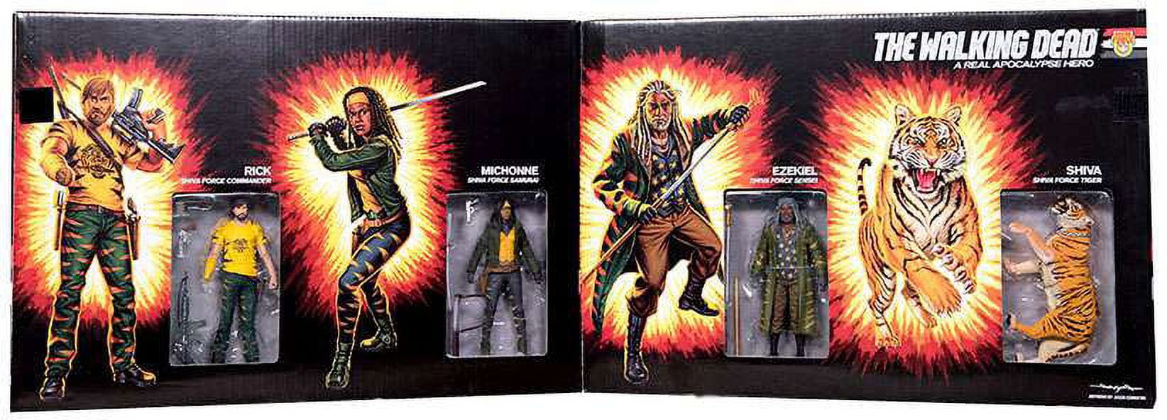 McFarlane Walking Dead Shiva Force Action Figure 4-Pack [Rick, Michonne ...