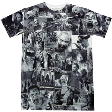 The Walking Dead Merchandise: Protect The Group Adult T-Shirt, 100% Pre ...