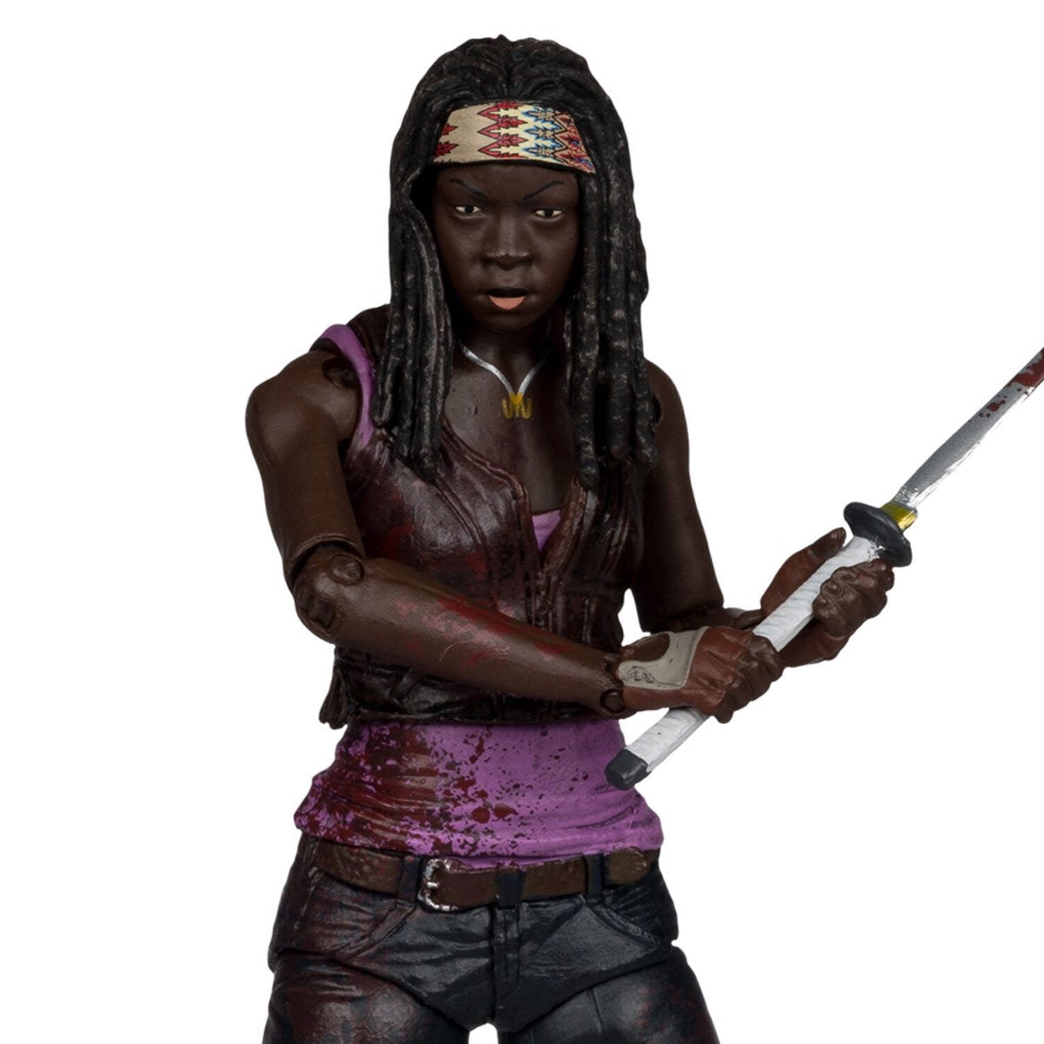 The Walking Dead Wave 1 Michonne 5-Inch Scale Action Figure - Walmart.com
