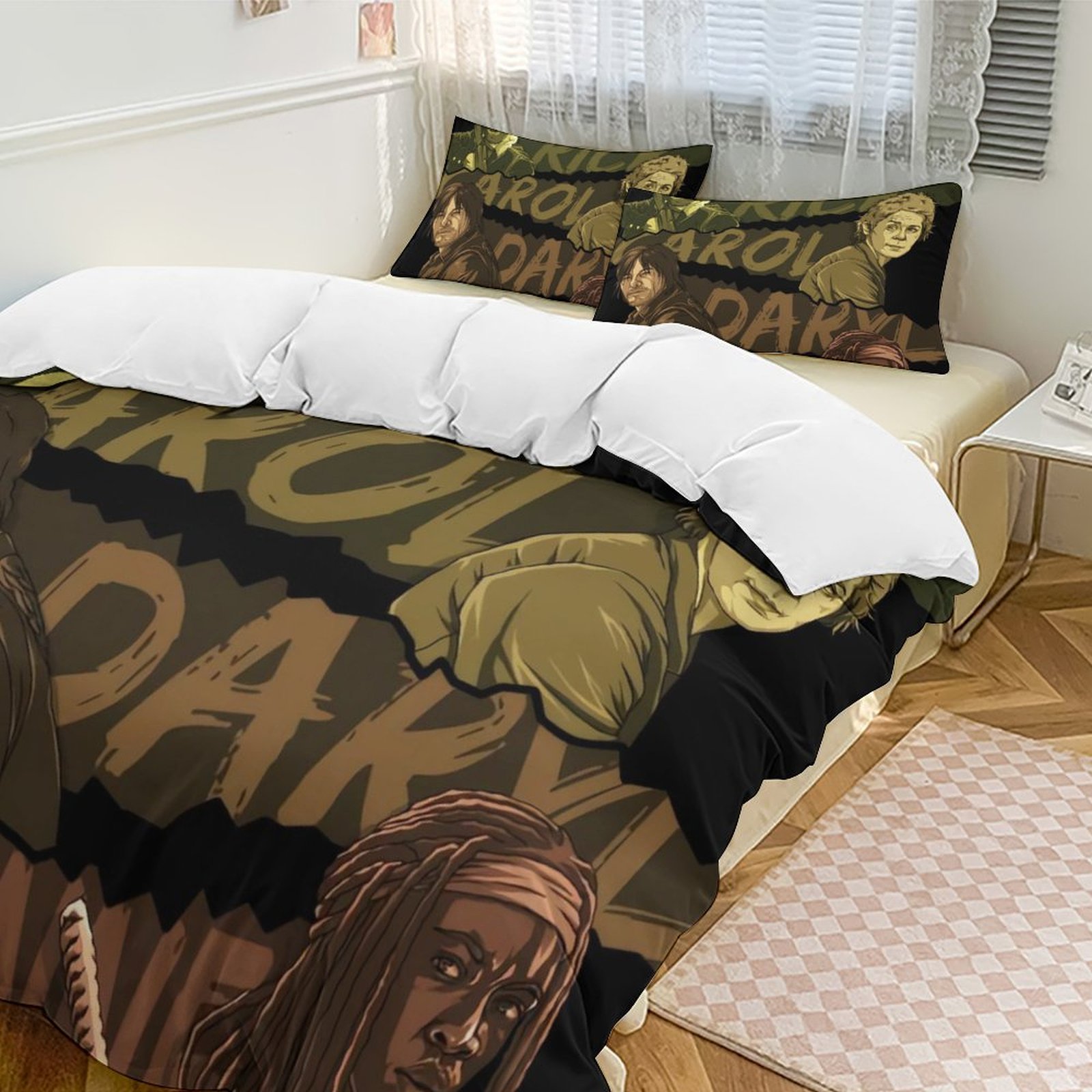 The Walking DeadCartoon Collection 3-Piece Comforter Set, Personalized ...