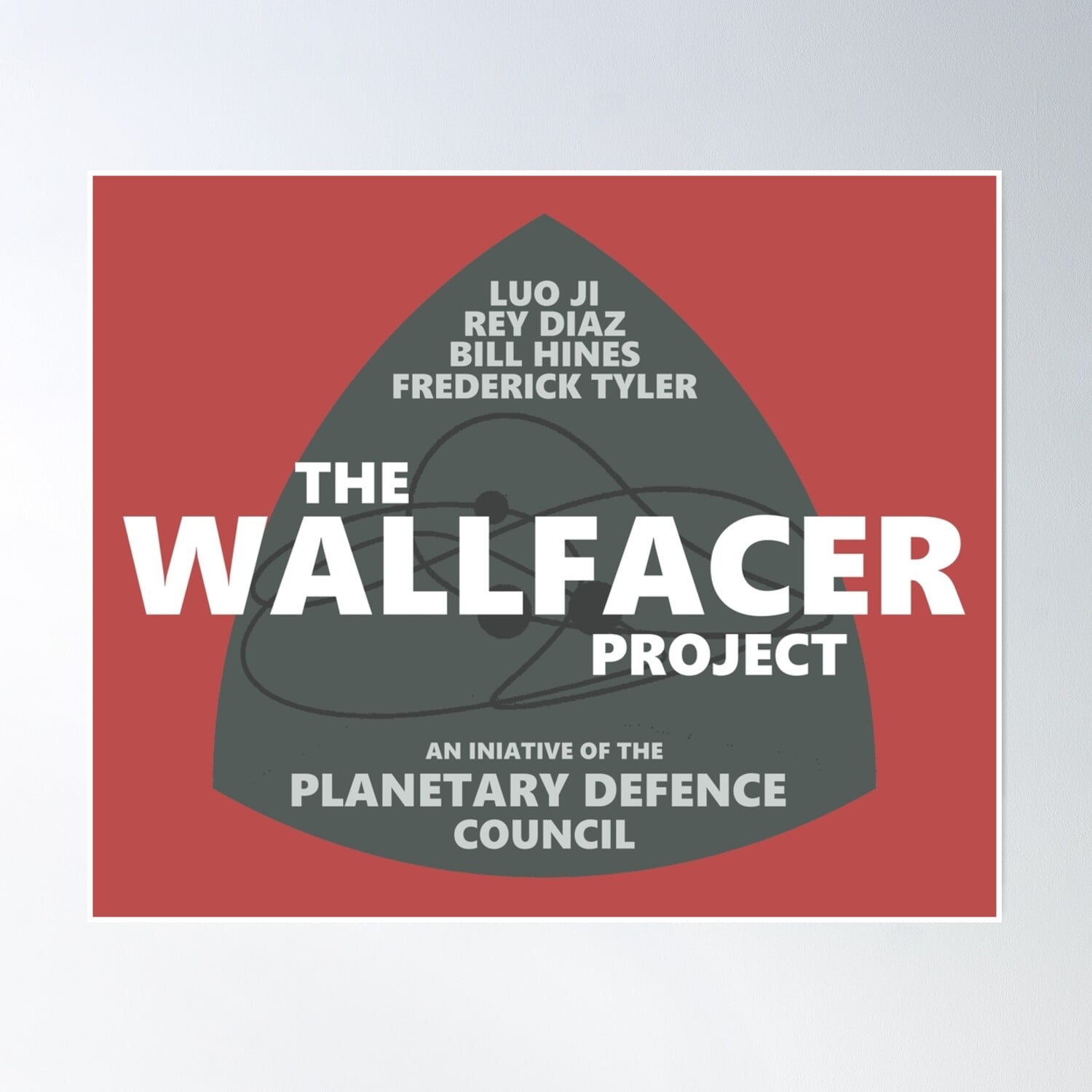 The Wallfacer Project - The Three Body Problem Series Poster Wall Art, Modern Wall Decor, 12x18 ...