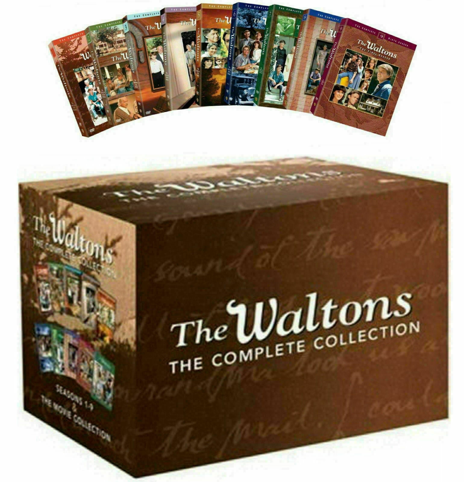 The Waltons: Complete TV Series Seasons 1-9 and The Movie Collection ...