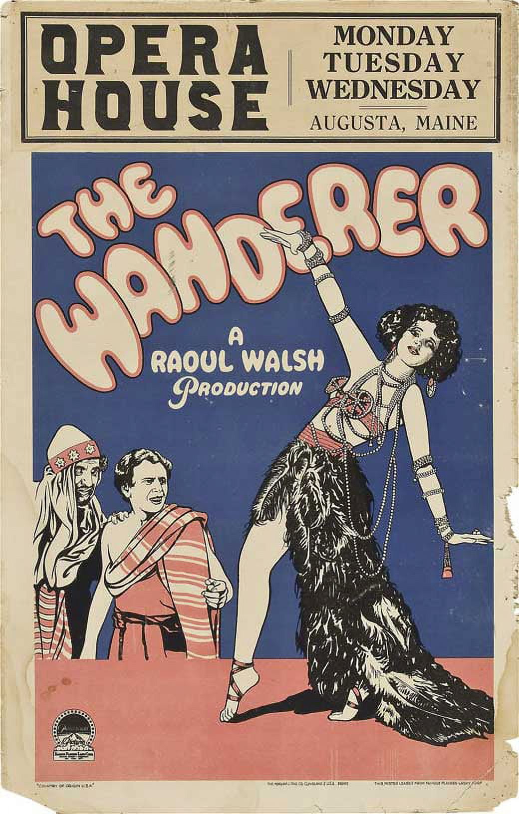 The Wanderer - movie POSTER (Style B) (11" x 17") (1927) - Walmart.com