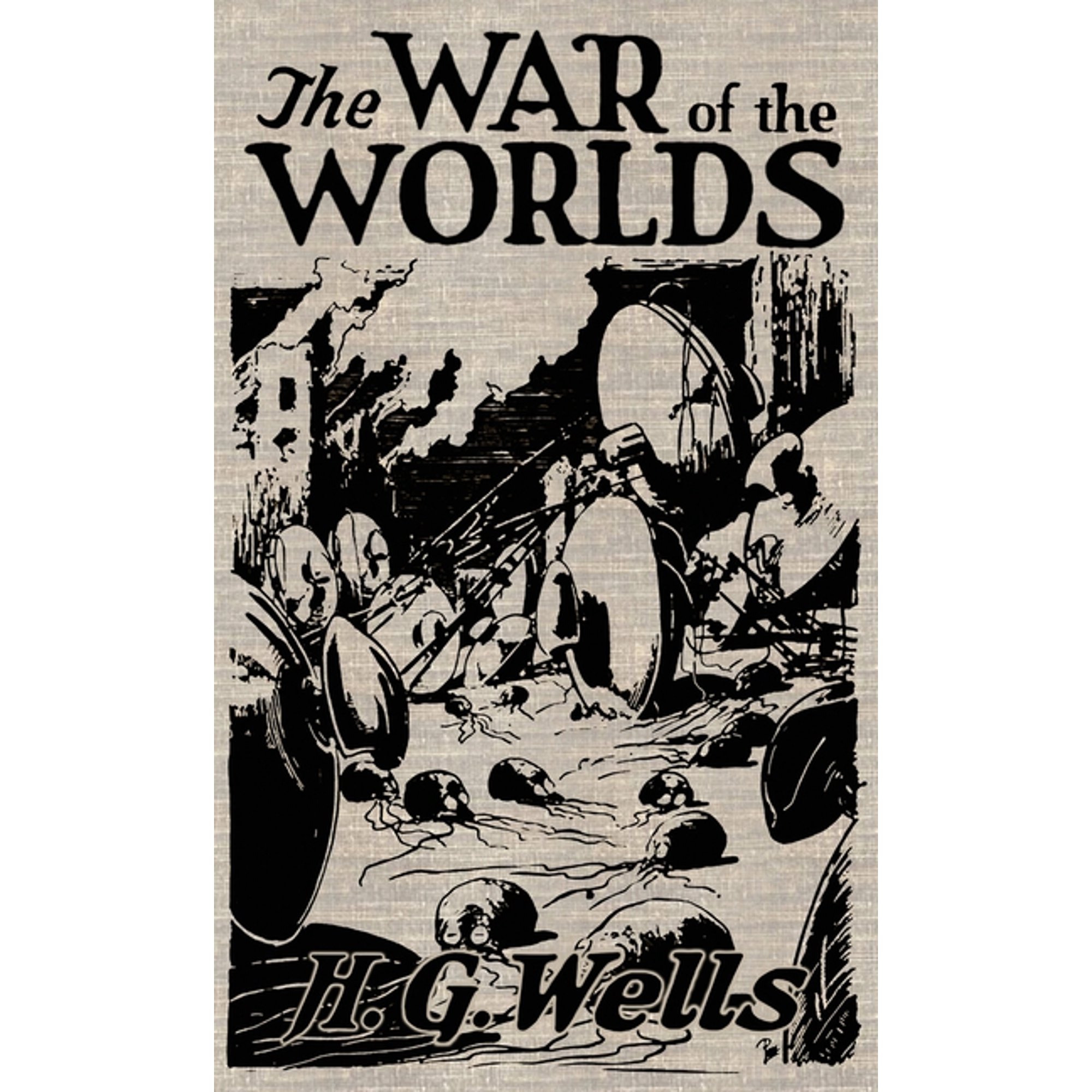 War Of The Worlds Original Book Cover