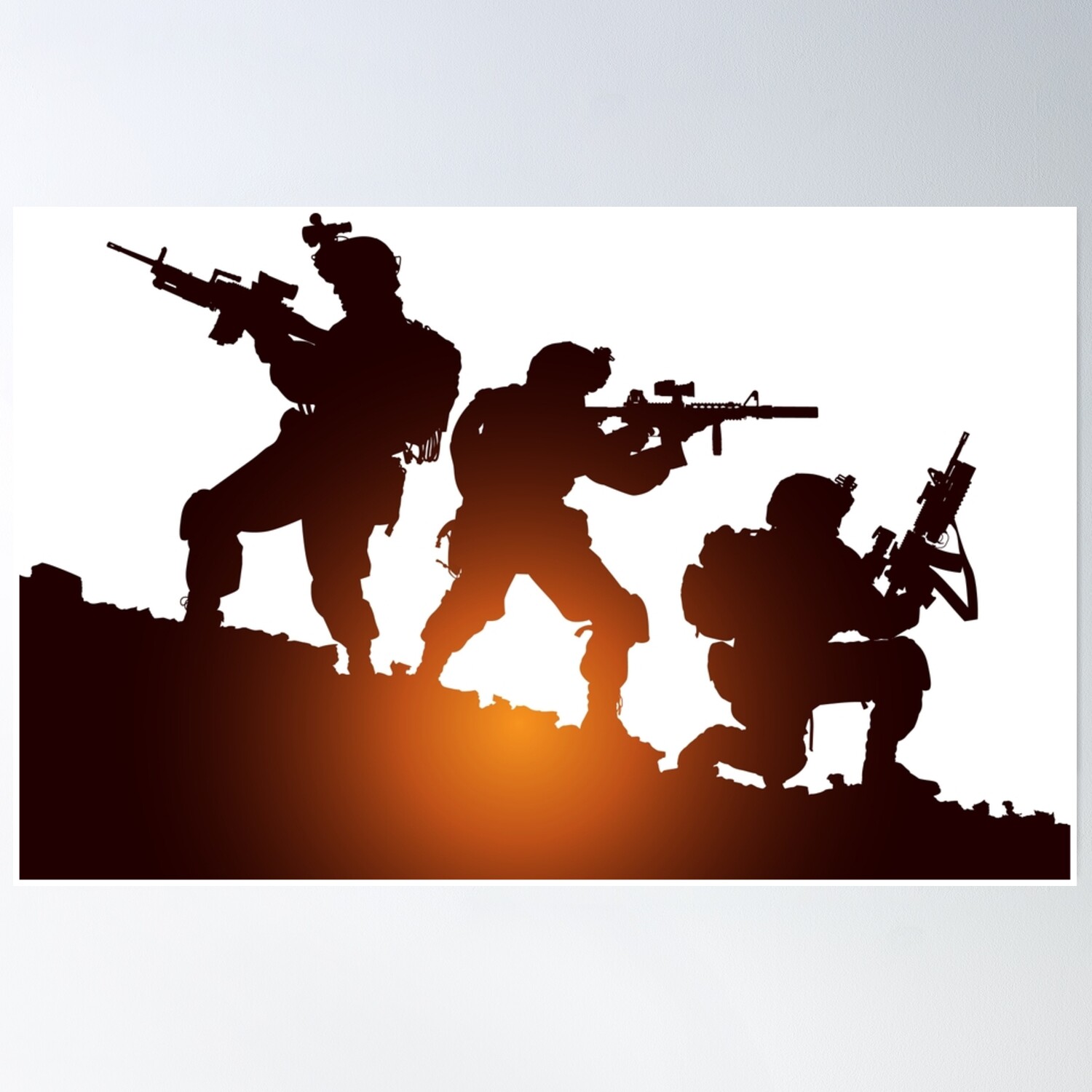 The Warzone Ptsd Survivors New Design Poster Wall Art, Modern Wall ...
