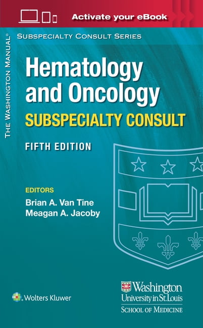 Washington Manual Subspecialty Consult The Washington Manual Hematology ...
