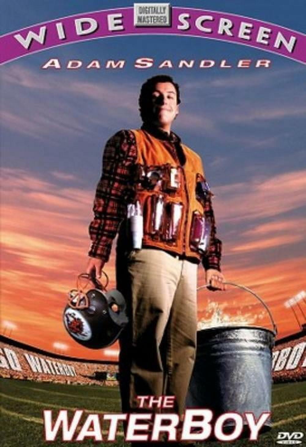 Disney's The Waterboy - Comedy DVD (WS) Starring Adam Sandler, PG-13 ...