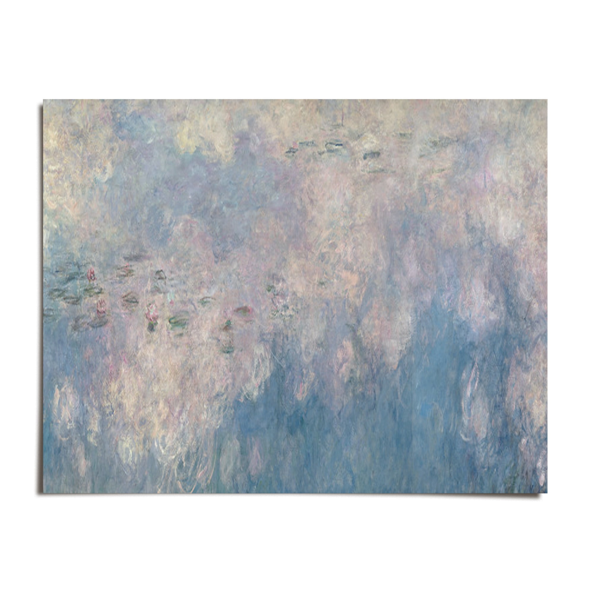The Waterlilies The Clouds 2 - Claude Monet - 9x12 - Wall Art Print ...