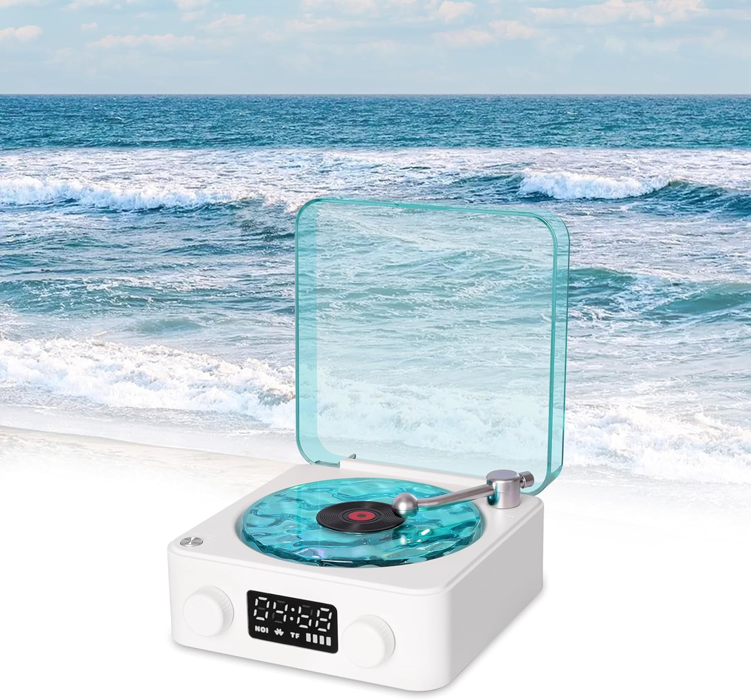 The Waves Vinyl Player, Waves Vinyl Bluetooth Speaker, 2024 New ...