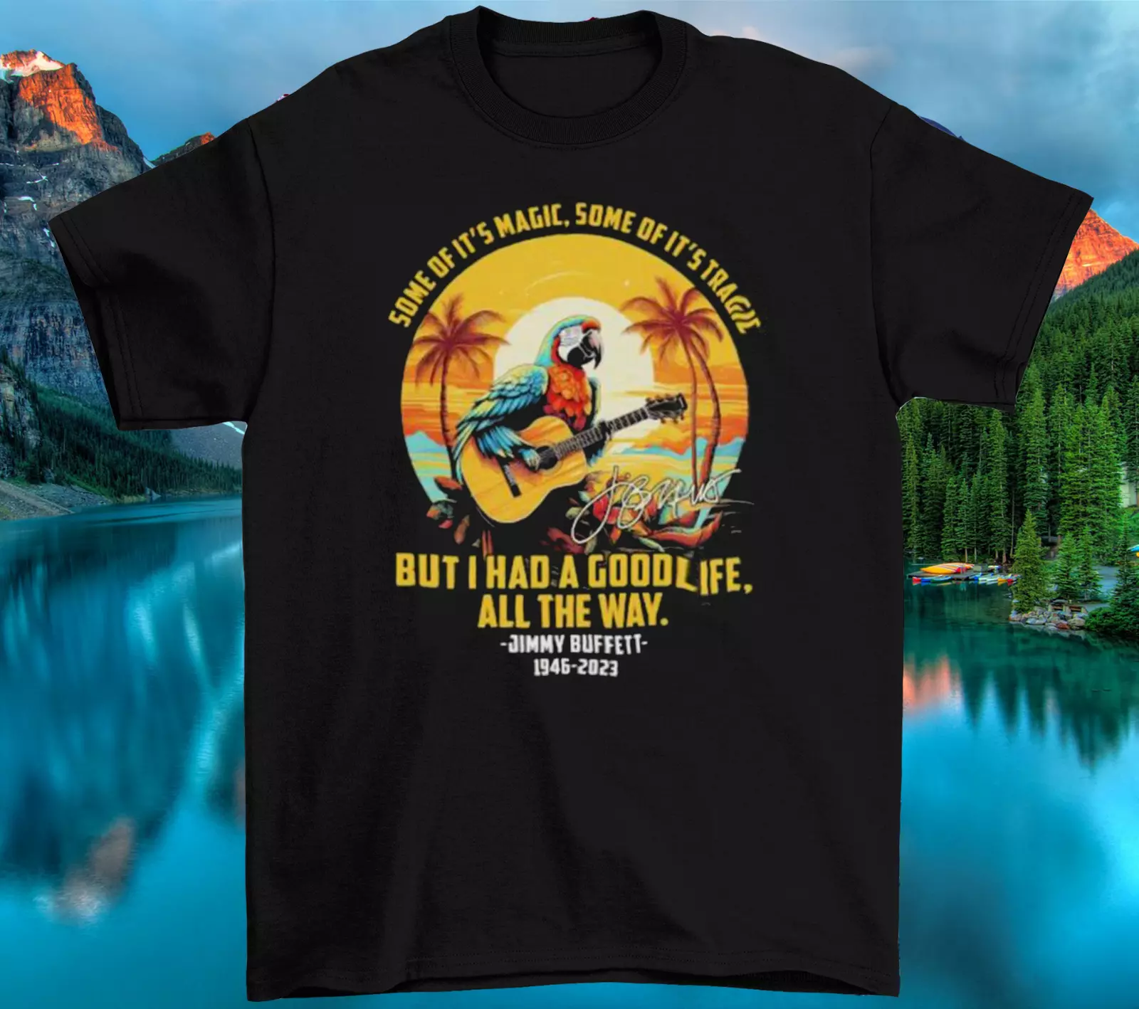 The Way Jimmy Buffett 1946 2023 Signature T Shirt - Walmart.com