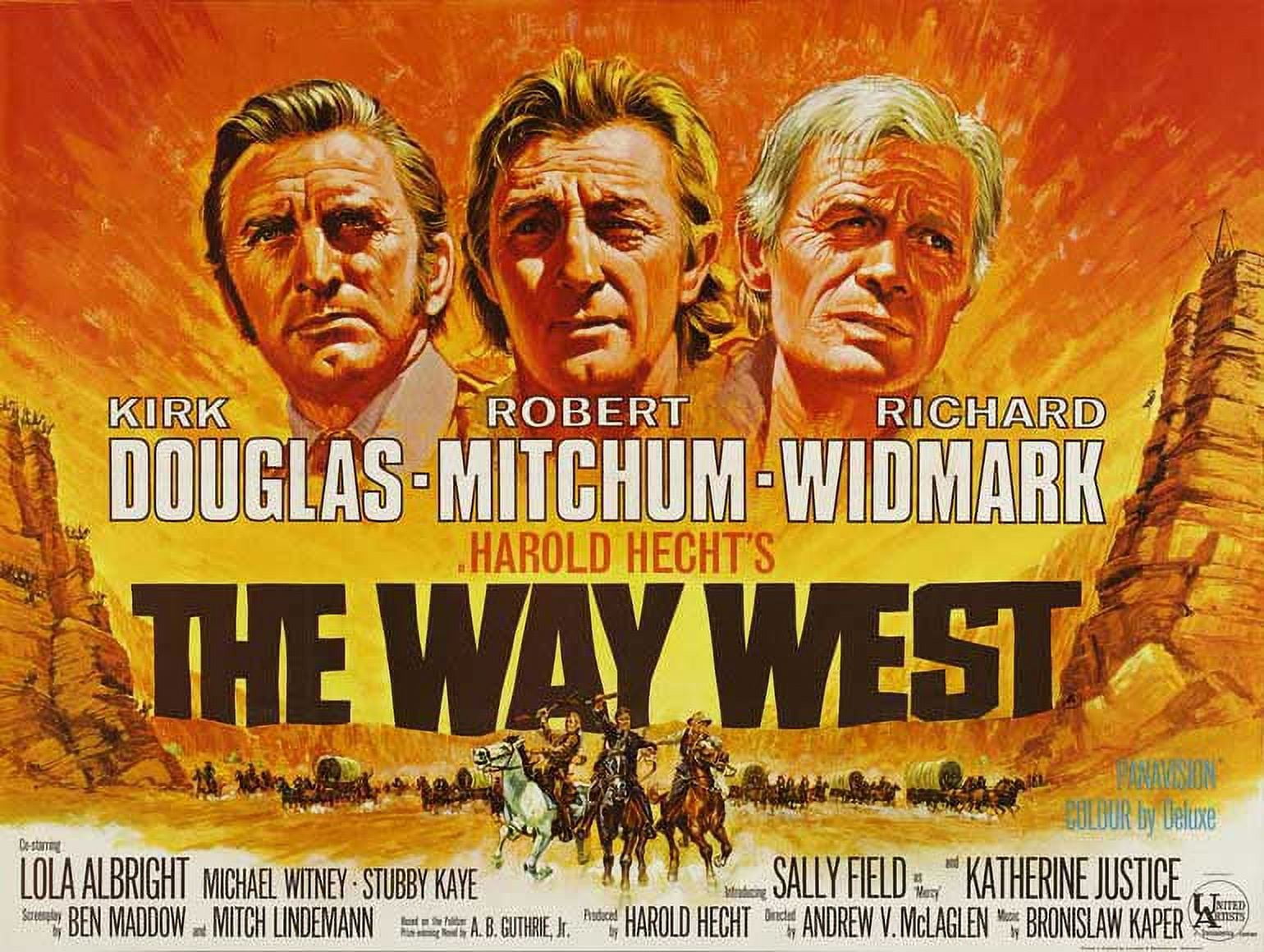The Way West - movie POSTER (Style A) (30" x 40") (1967) - Walmart.com
