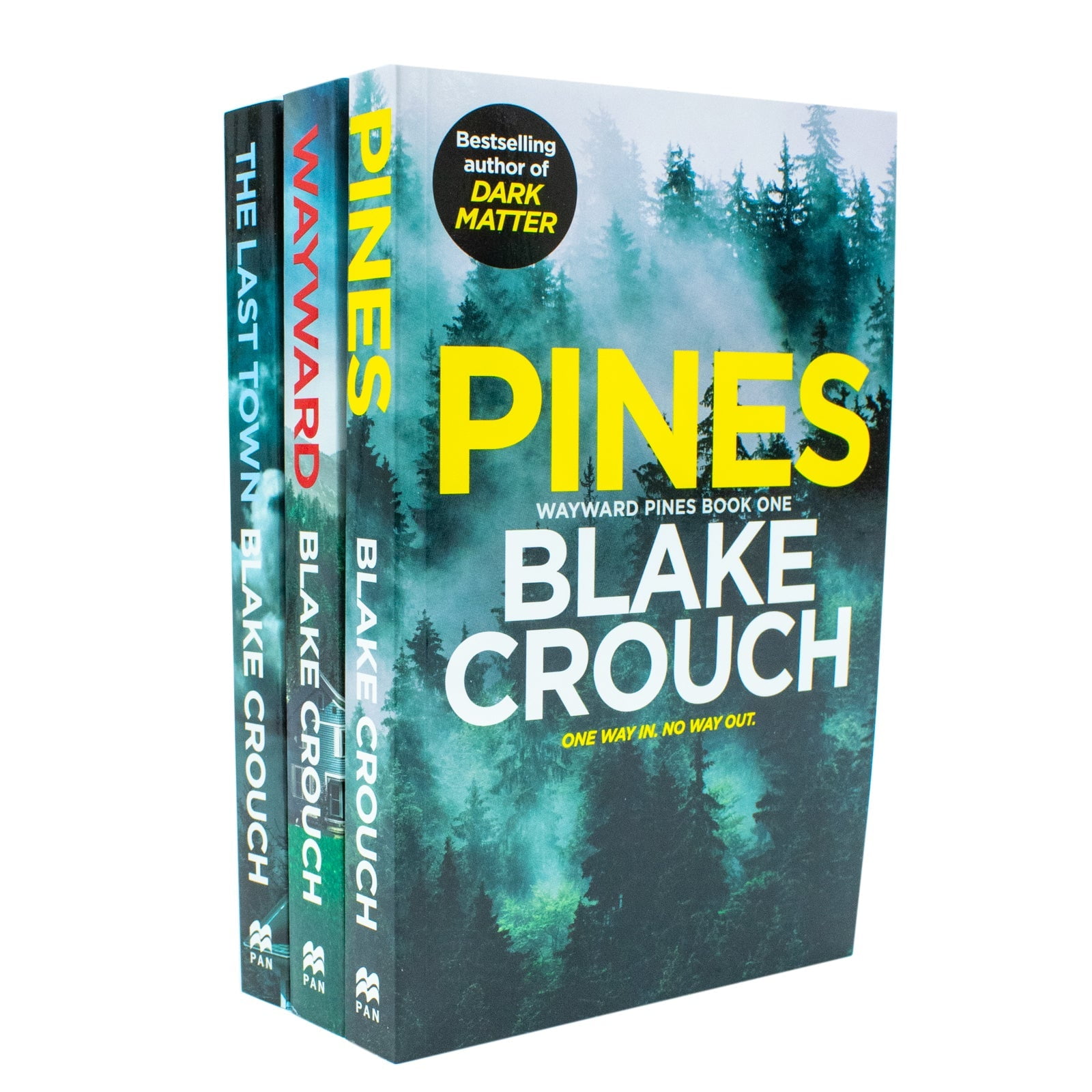 The Wayward Pines Trilogy Series By Blake Crouch 3 Books Set - Fiction ...