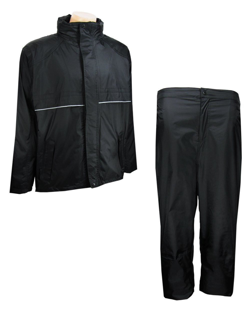 The Weather Co. Golf Suit (Black, XXL) Rain Pants & Jacket NEW ...