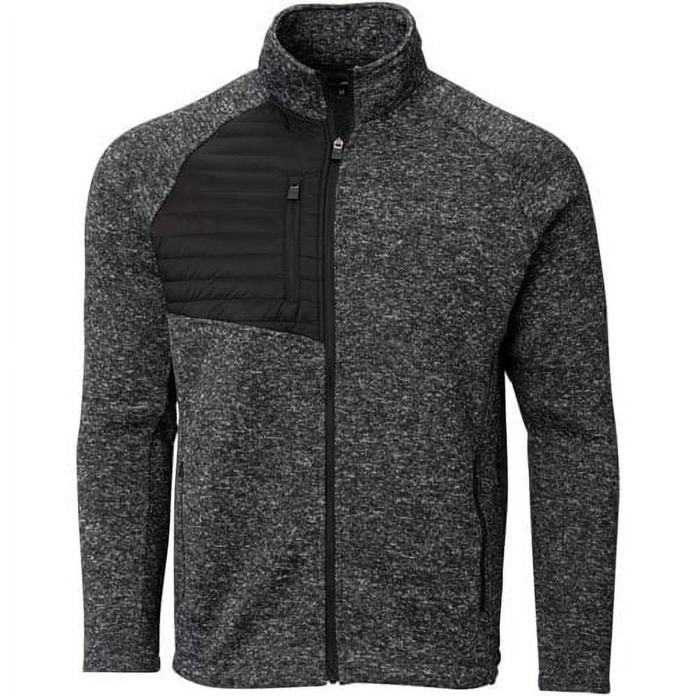 The Weather Company Golf Full Zip Knit Jacket Black Large Black Large ...