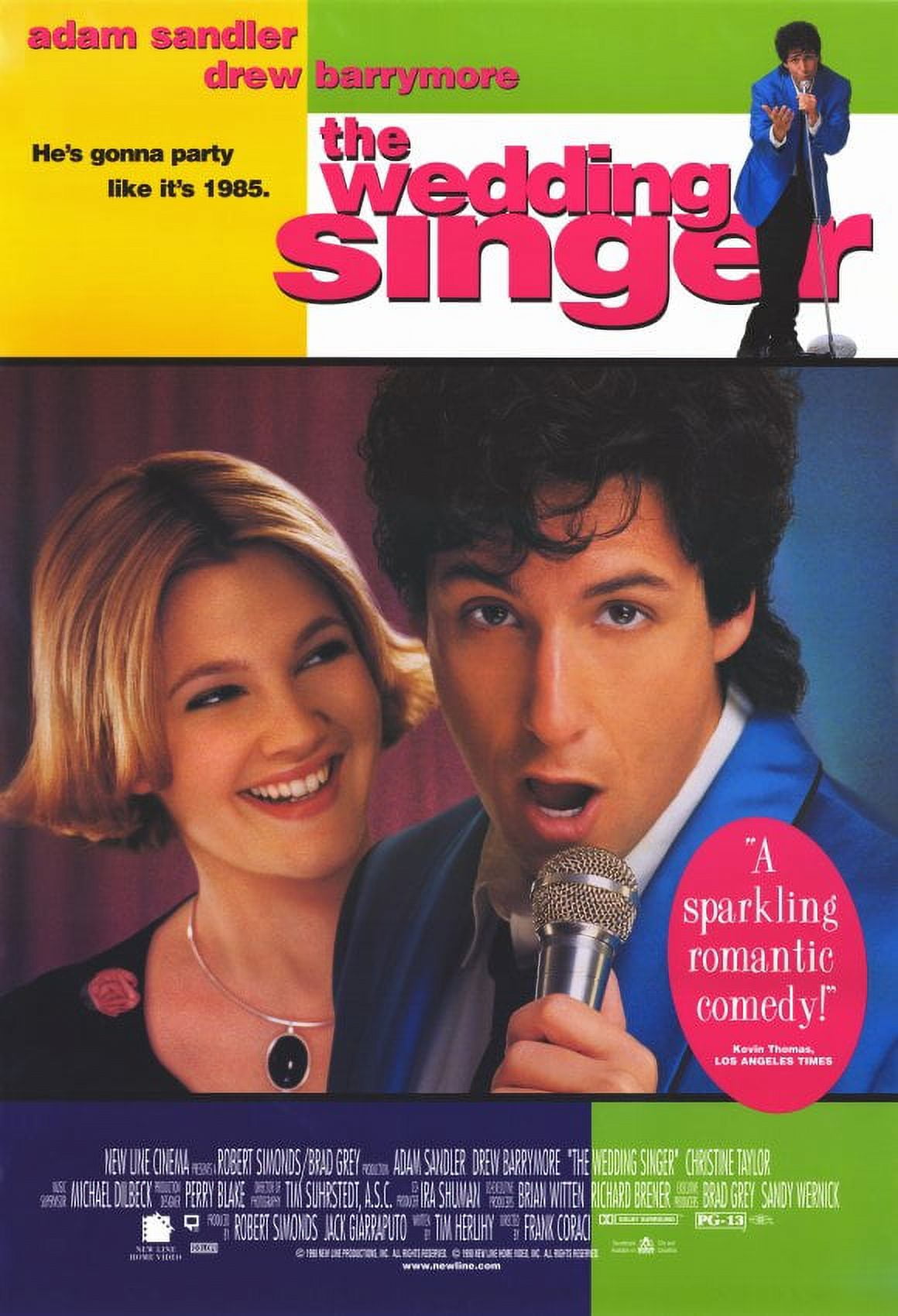 The Wedding Singer Movie POSTER 11" x 17" Style B - Walmart.com