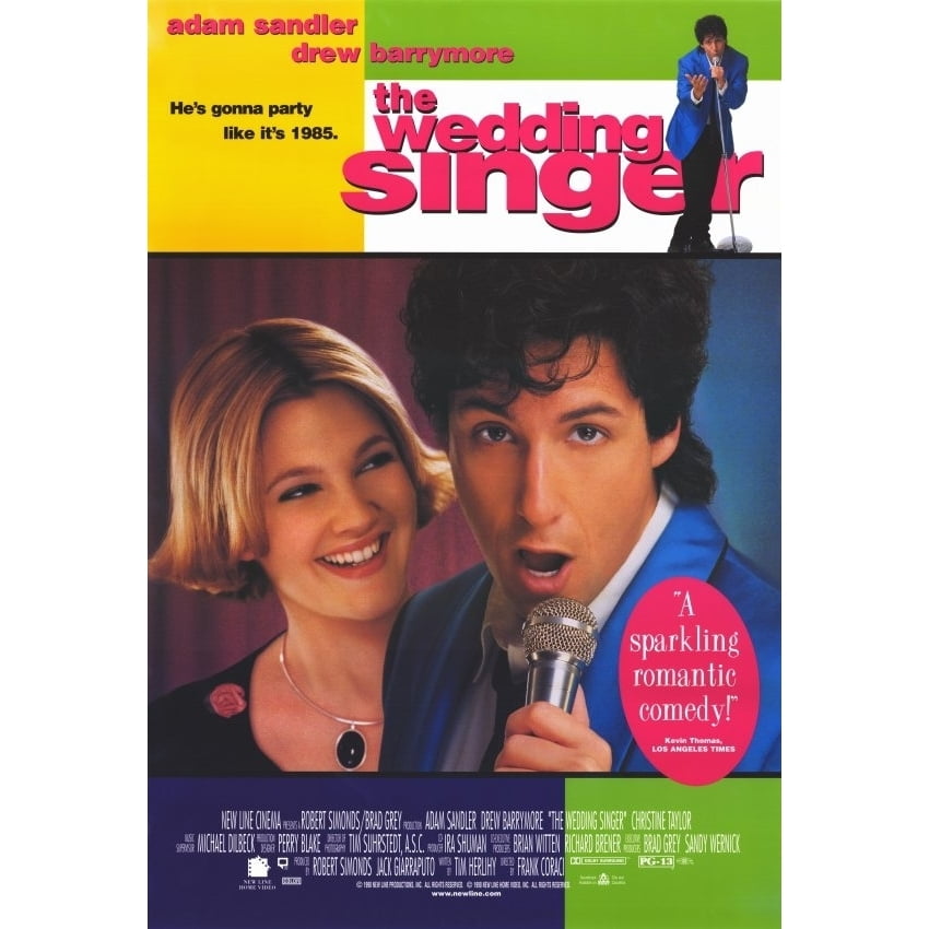 The Wedding Singer Movie Poster (11 x 17) - Walmart.com