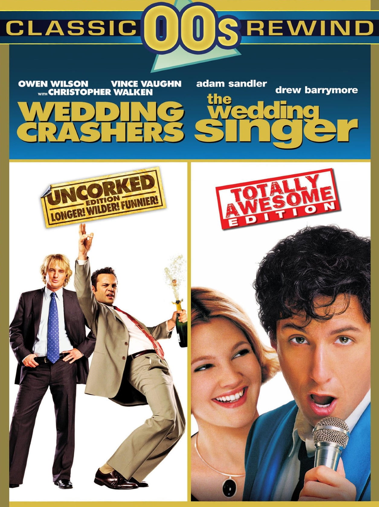 The Wedding Singer / Wedding Crashers (DVD) - Walmart.com