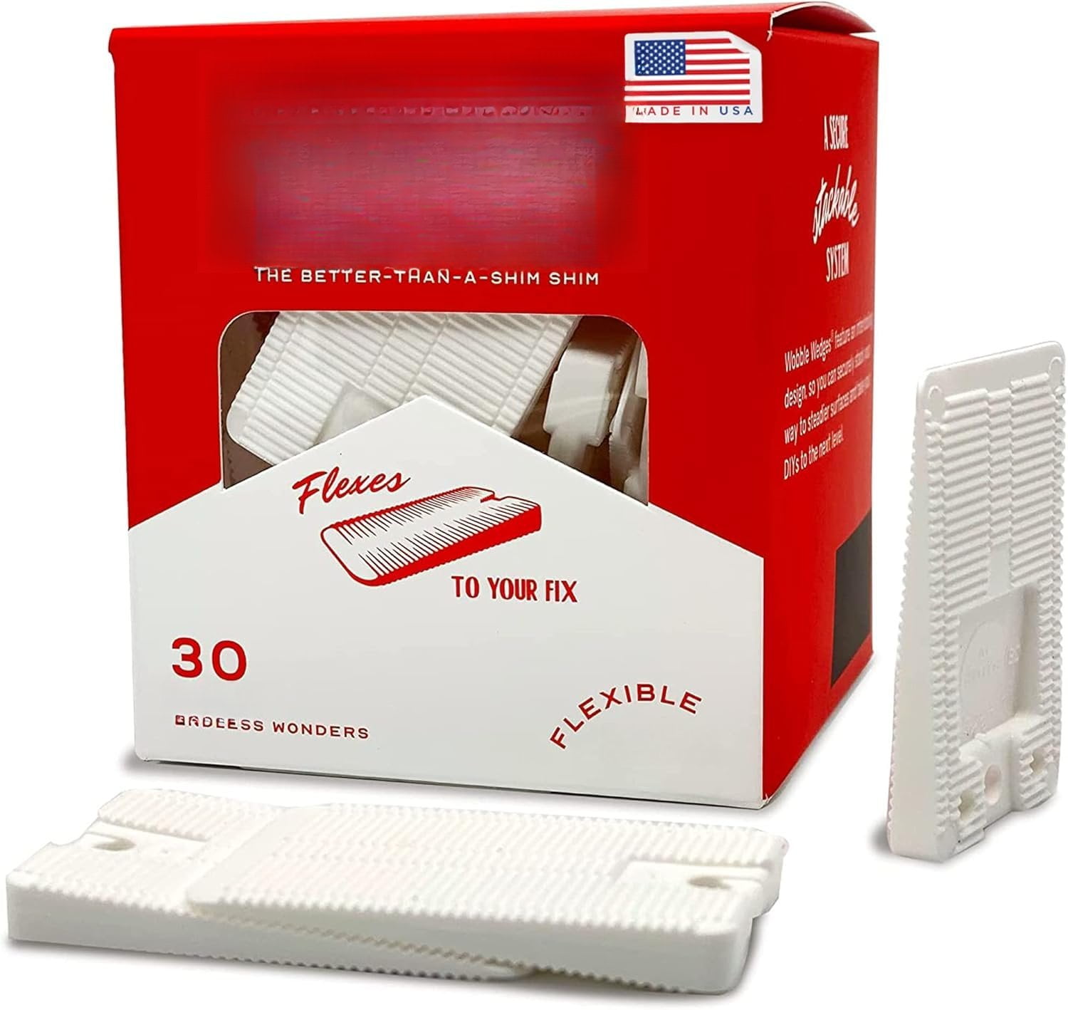 The Wedge Flexible Shims, Multi-Purpose Leveling Shim for Improvement ...