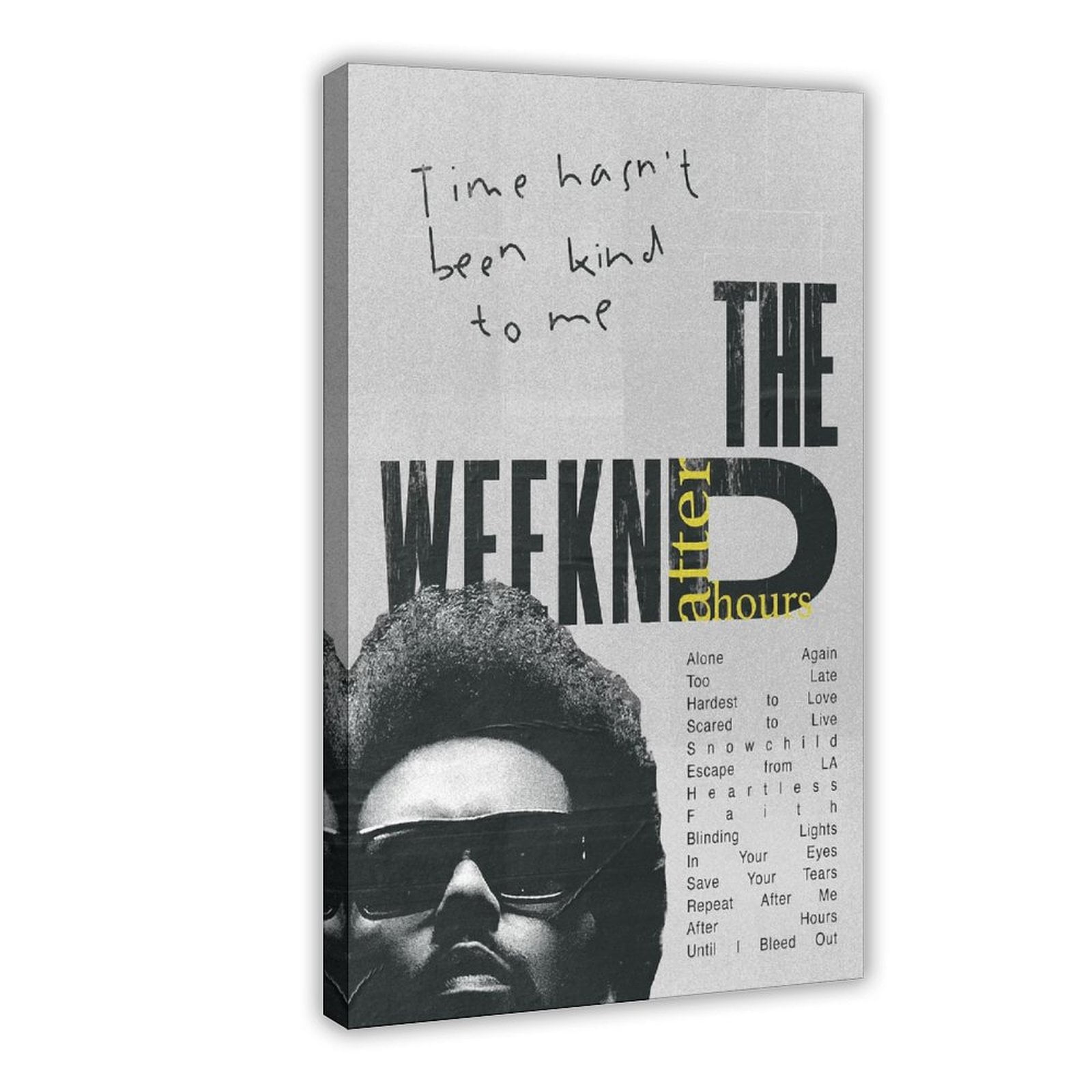 The Weeknd Art Wall Decoration Poster Family Bar Restaurant Garage Cafe ...