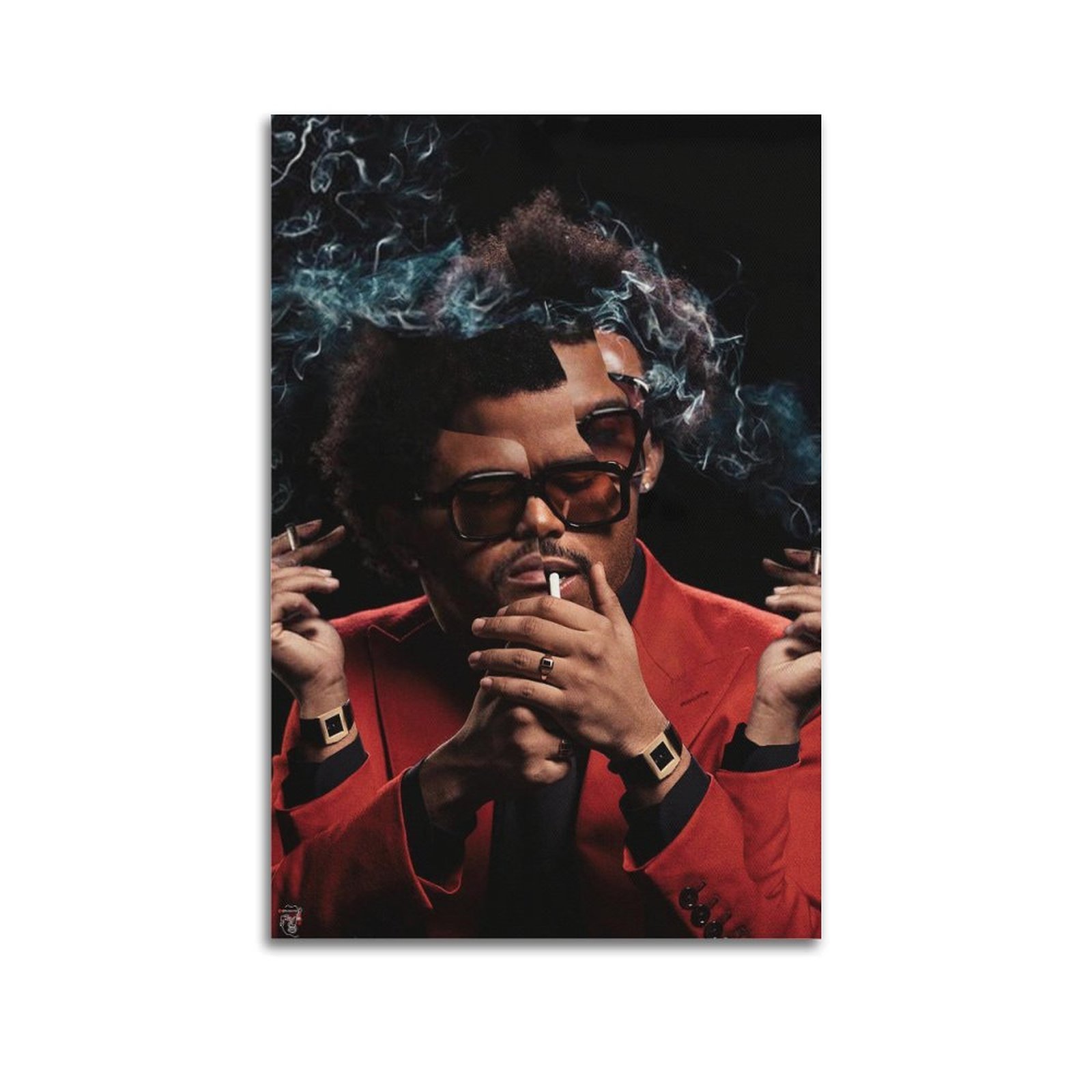 The Weeknd Poster Painting Vintage Poster Picture Print Wall Art Poster ...