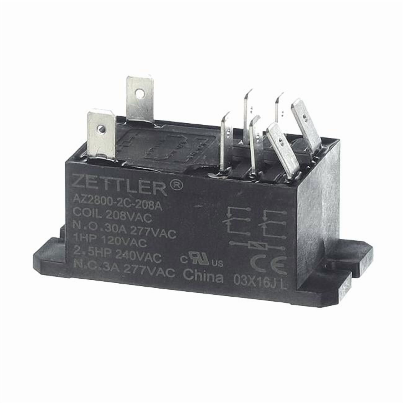 The Whalen PRPDPDTB002 Electric Heat Relay - 208V, 30A, DPDT, 30 Amps ...